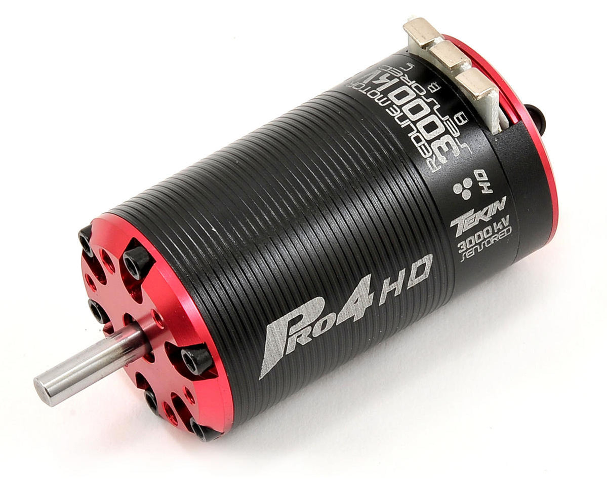 Tekin Pro4 HD 4-Pole Brushless 550 Motor w/5mm Shaft (3,000kV) — PRO-RC